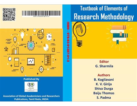 Textbook Of Elements Of Research Methodology Ebook Sharmila Msg