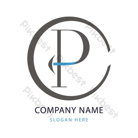 Pc Monogram Logo Design Template Png Images Eps Free Download Pikbest