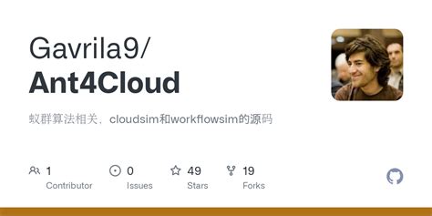 GitHub Gavrila9 Ant4Cloud 蚁群算法相关cloudsim和workflowsim的源码