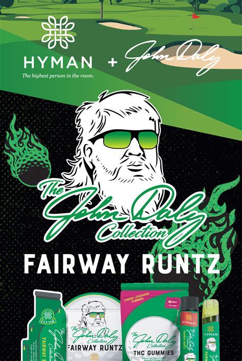 Hyman Cannabis And Golf Legend John Daly Tee Off With New Product Line