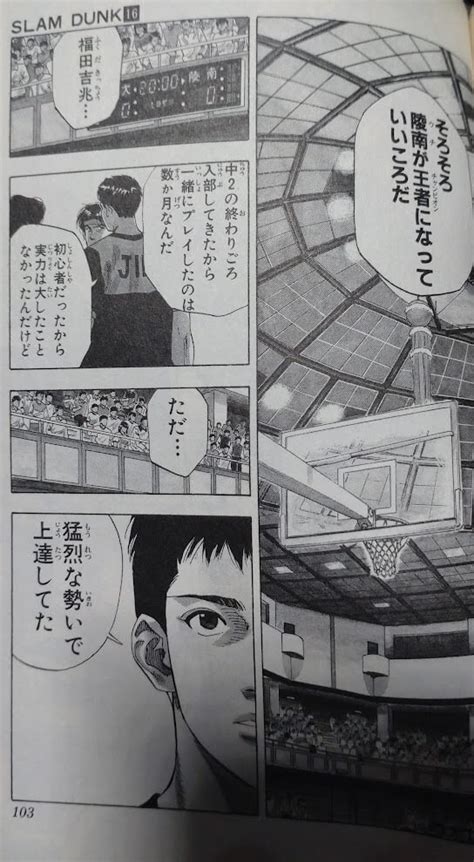 【slam Dunk】キャラクター紹介⑧ 福田 吉兆｜歩く縄文顔ブログ
