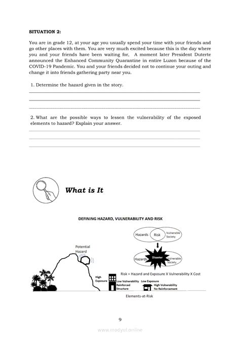 Disaster Readiness And Risk Reduction Module 8 Effects Of Hazard