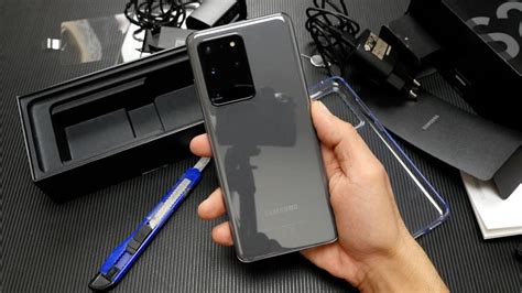 Samsung Galaxy S20 Ultra ελληνικό Unboxing Video Techbloggr