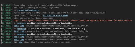 ngrok doesn t work with emulator · issue 2295 · microsoft botframework