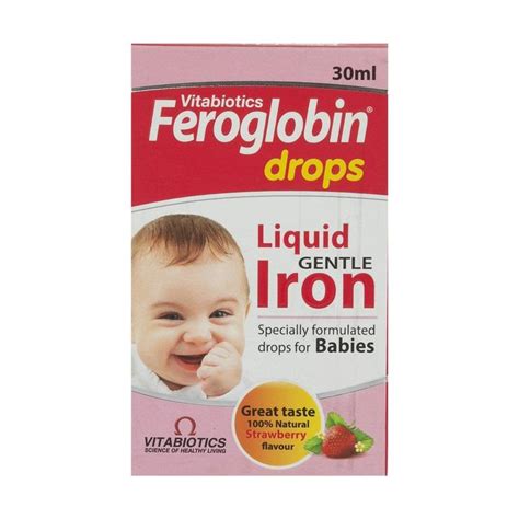 قطره کودک فروگلوبین ویتابیوتیکس ۳۰ میلی لیتر Vitabiotics Feroglobin