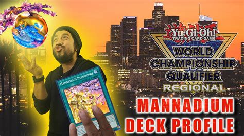 MANNADIUM DECK PROFILE YUGIOH WORLD CHAMPIONSHIP QUALIFIER REGIONAL YouTube