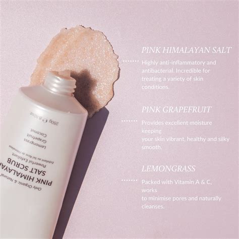 Eco By Sonya Pink Himalayan Salt Scrub Cruelty Free Stella Beauty