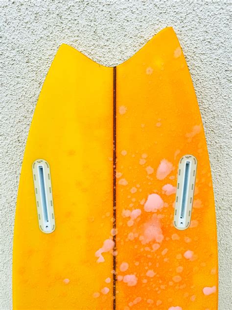 Ryan Burch 57 Pickle Twin Regular Abstract Surfboard Used