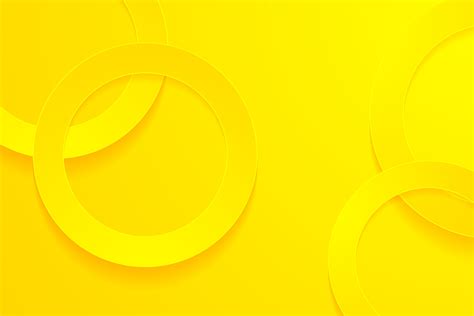 Modern Yellow Backgrounds 3d Circle Papercut Layer Background 16367755 Vector Art At Vecteezy