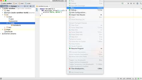 Ide Intellij Idea Scala