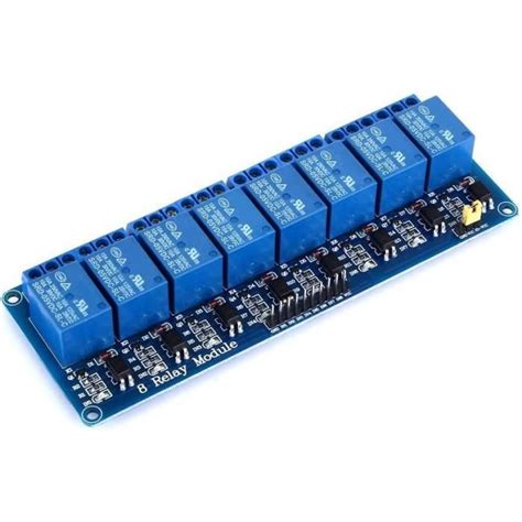 5v module relais dc 230v 8 canaux module relais avec optocoupleur pour raspberry pi arduino uno