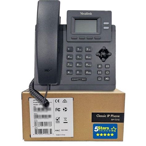 Yealink Sip T31g Ip Phone Brand New 1 Year Warranty • Price