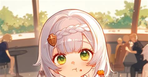 ノエル原神 《小诺艾尔的一天》2 吃好吃哒！ Golden Lilianのイラスト Pixiv