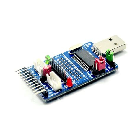 Rakstore Ch341a Usb To Spi I2c Iic Uart Ttl Isp Serial Adapter Module Epp Mem Converter For