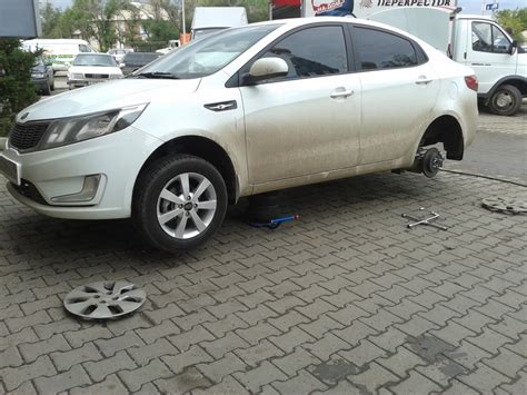 диски для Кирюхи — KIA Rio (3G), 1,6 л, 2013 года | колёсные диски | DRIVE2