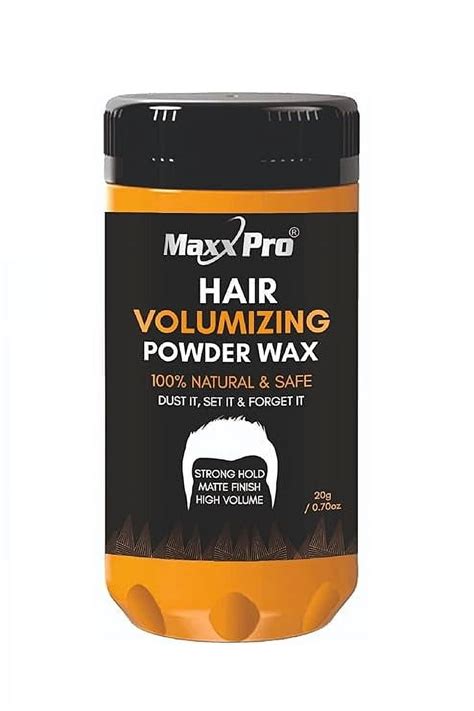 Maxxpro Hair Volumizing Powder Wax With Strong Hold Matte Finish