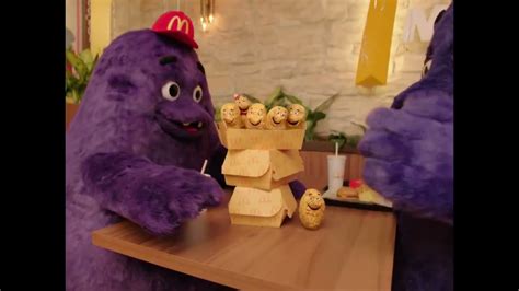 Grimaces Birthday Milkshake Mcdonalds Commercial Youtube