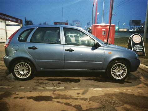 Диски K&K 15" на Калину 1 — Lada Калина Хэтчбек (1G), 1,6 л, 2007 года ...