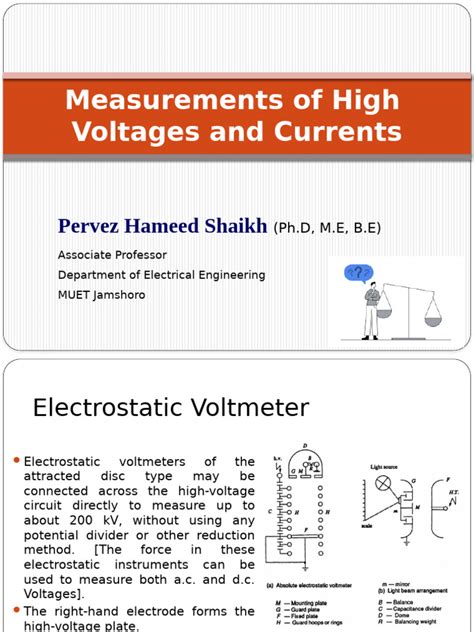 High Voltage Measurement Techniques Pdf Voltage Electrical