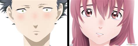 A Silent Voice Shoya Ishida And Shouko Nishimiya Crying 2k Wallpaper