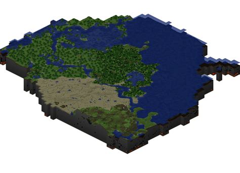 Custom Procedurally Generated Maps Using Mspaint And Minecraft R