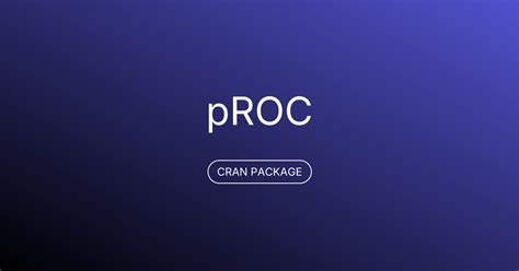 Proc Display And Analyze Roc Curves Crane