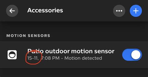 What Does This Represent On A Motion Sensor R Philipshue