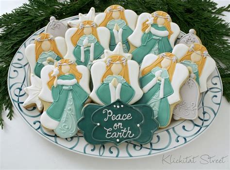 Christmas Angel Cookies Christmas Cookies Decorated Angel Cookies
