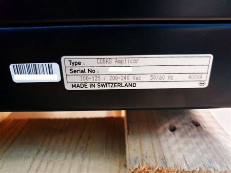 Used Roche Cobas Roche Cobas Amplicor Amplification And Detection System Rna Dna Ca122020 For