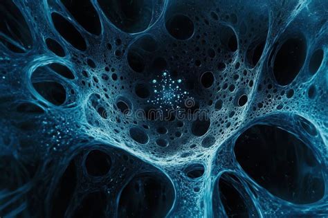 Dynamic Neural Network Patterns Create a Futuristic Aesthetic in Deep ...
