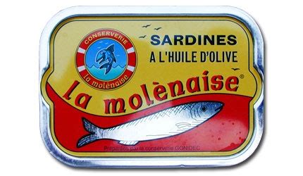 Sardine Can Label