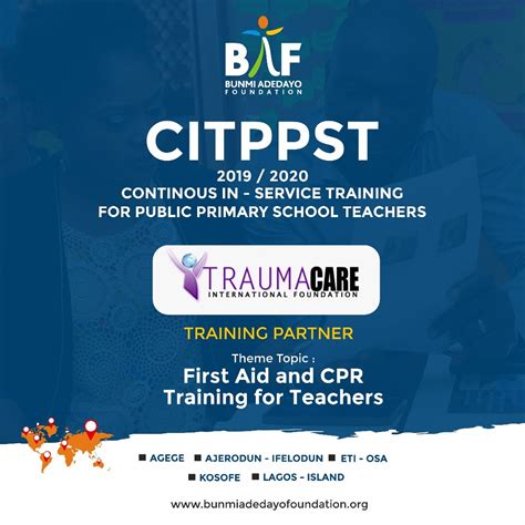 Programs Trauma Care International Foundation