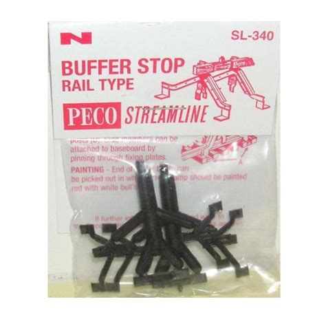Peco Buffer Stop Rail 2 N Gauge Peco Buffer Stop Rail 2 N Gauge