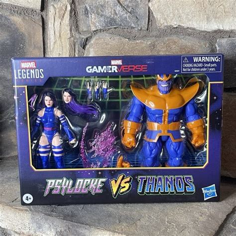 Marvel Toys Marvel Legends Series Gamerverse Psylocke Vs Thanos