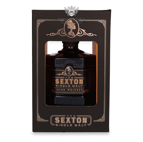 Sexton Irish Single Malt Whiskey Karton 40 07l Dom Whisky