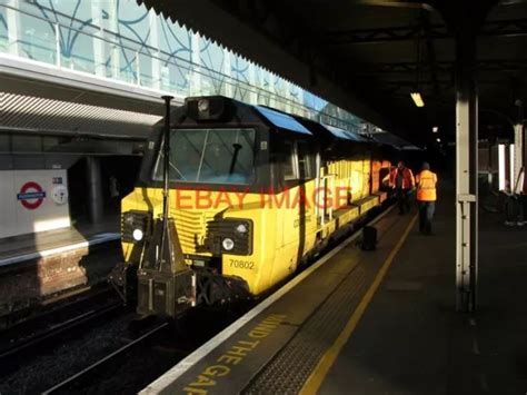 Photo Colas Rail Class 70 Freight Locomotive No 70802 Is Seen At