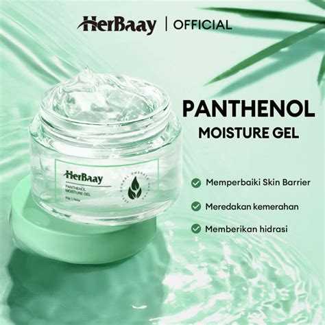 HerBaay Panthenol X X Ceramide Moisture Gel G BPOM Lazada Indonesia