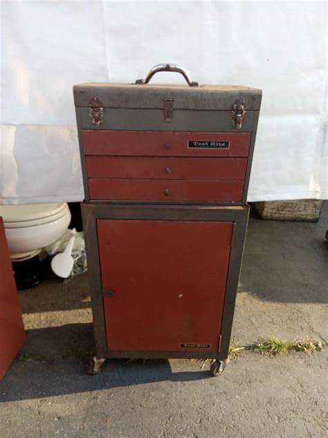 Lot 55 Test Rite Rolling Tool Chest Set Puget Sound Seller Managed Estate Sale Auction