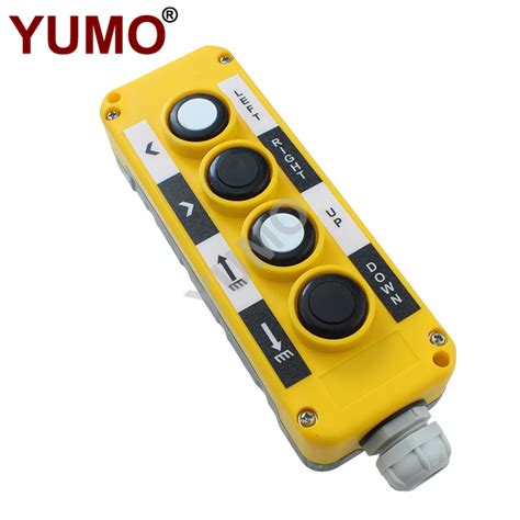 LAY EPB Momentary Indirect Operation Waterproof Four Hole Plastic Control Box YUEQING YUMO