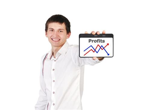 Premium Photo Profits In Table