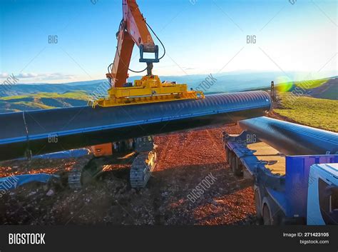 Construction Pipeline Image And Photo Free Trial Bigstock