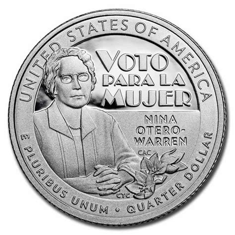 2022 S Nina Otero Warren Quarter Silver Proof
