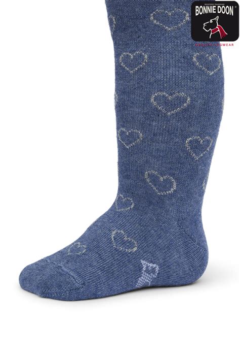 Lurex Hearts Tights Organic Jeans Silver Jeans Silver 68 74