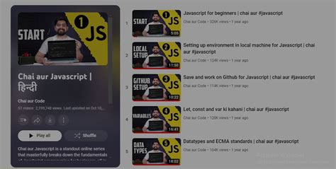 Syed Saleemuddin On Linkedin Chaiaurcode Javascript