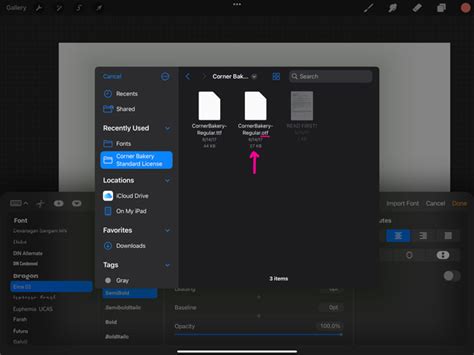 How To Add Fonts To Procreate Every Tuesday Blog Every Tuesday