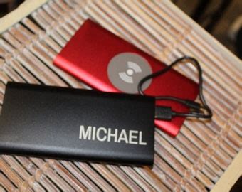 Custom Personalized Power Bank Etsy