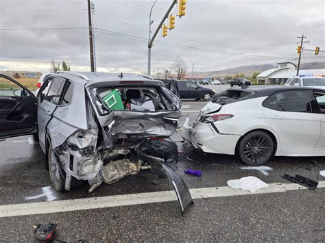 5 Hospitalized After Multiple Vehicles Crash In Logan