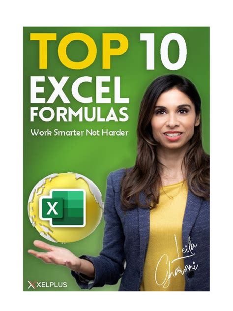 Excel Top10 Formulas Xelplus Ebook 2020 Pdf