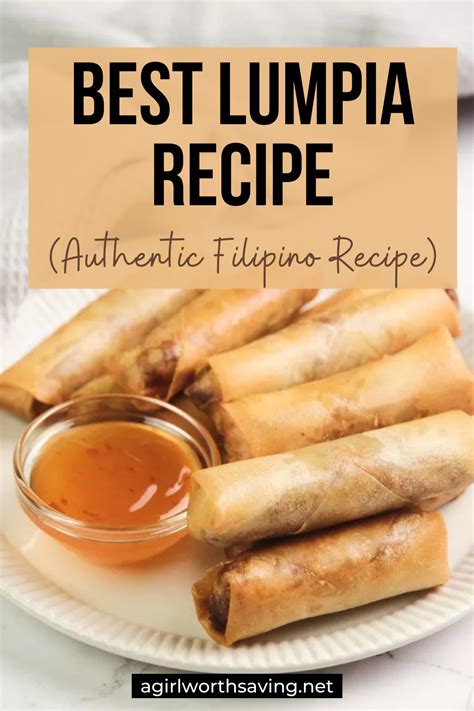 Lumpia Crispy Filipino Spring Rolls Recipe Rasa Malaysia Artofit