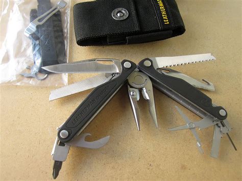 Мультитул Leatherman Charge Plus 832516 + чохол, кліпса та кільце, біти